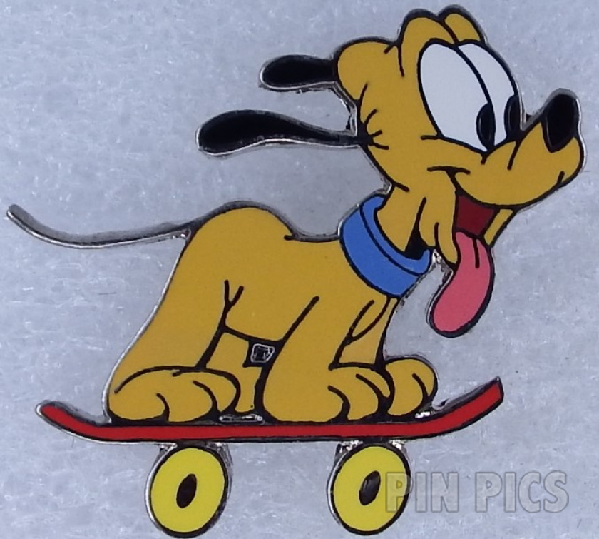 PP11972 - Japan - Pluto - Skateboard - Baby Transportation - JDS - PinPics