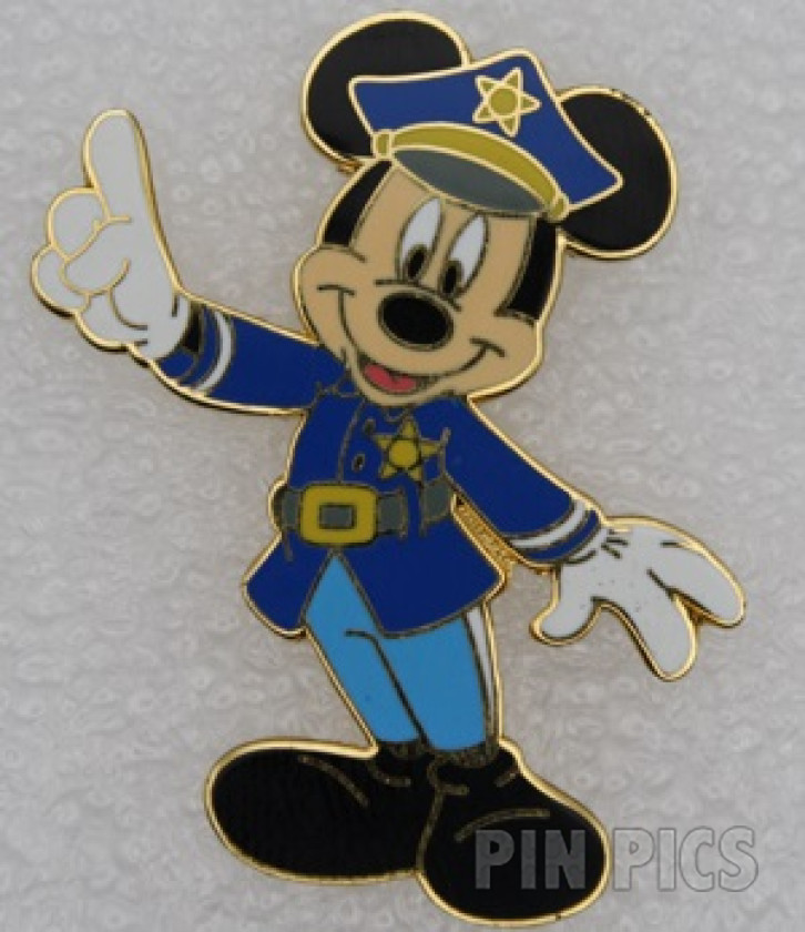 PP11721 - DLR - Mickey - Policeman - Rescue Series - PinPics