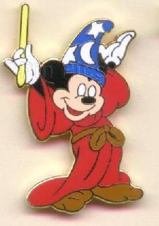 PP11532 - Sorcerer Mickey - No Pupils - Error - PinPics