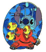 PP12570 - DS - Stitch as Alien (Light Up) - PinPics