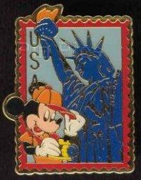 PP12667 - Open Stock Epcot Stamp Series - United States / USA (Mickey ...