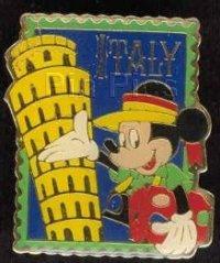 PP12669 - Open Stock Epcot Stamp Series - Italy (Mickey) - PinPics
