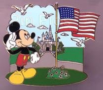 PP14166 - DLR - Soundsation Pin Event (Mickey Saluting Flag) - PinPics