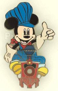 PP14230 - DA - Mickey - Railroad Engineer - PinPics