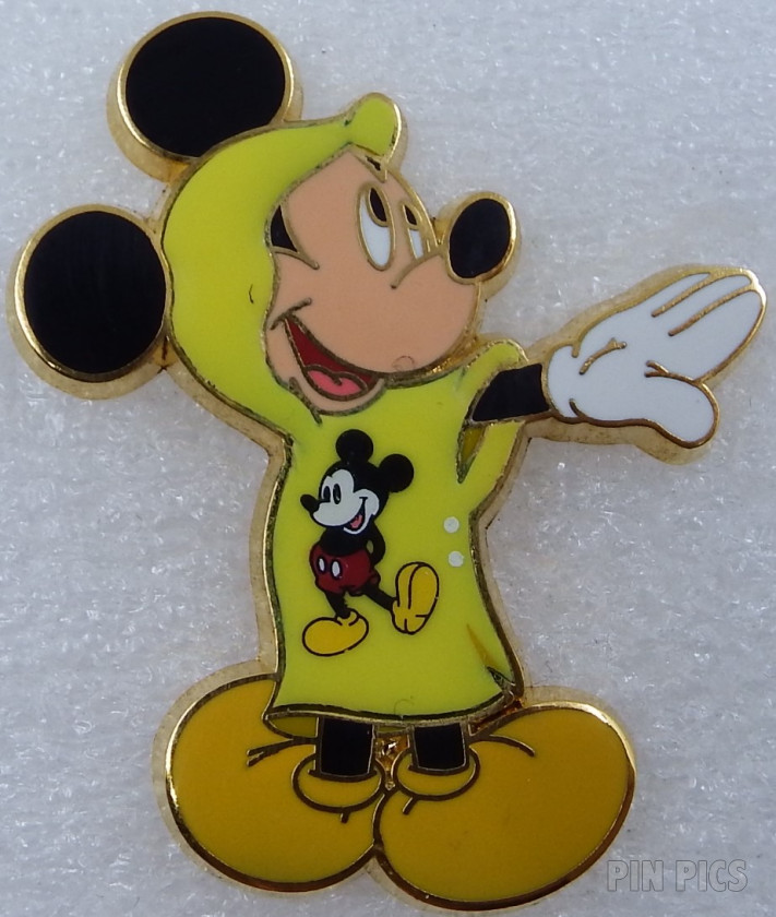PP15600 - WDW - Mickey Mouse - Rain Poncho - Free D - PinPics