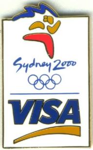 PP15294 - Sydney 2000 Visa Pin - PinPics
