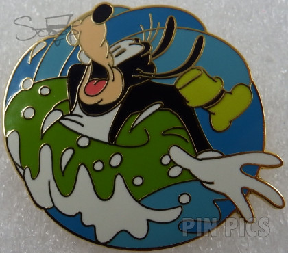 PP17167 - WDW - Goofy - Inner Tube Set - Cast Lanyard Series 1 2002 - 2003 - PinPics