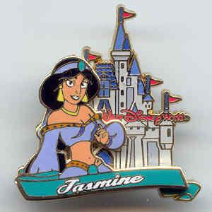 PP17605 - WDW - Jasmine - Princess Castle - PinPics