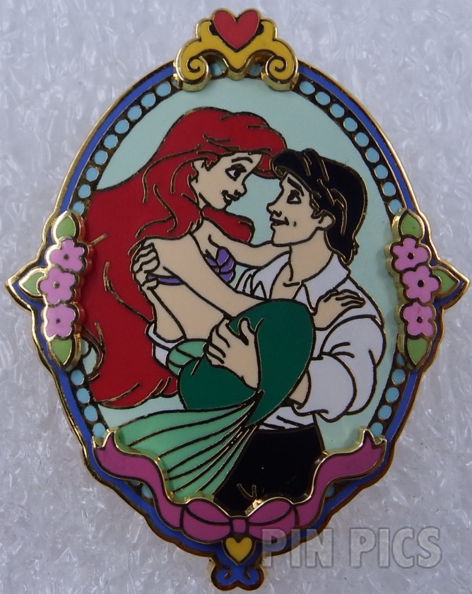 PP18965 - WDW - Ariel and Eric - Princess Pair - Little Mermaid - PinPics