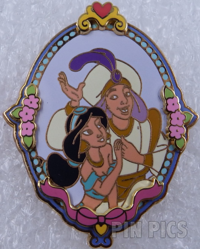 PP18969 - WDW - Jasmine and Aladdin - Princess Pair - PinPics