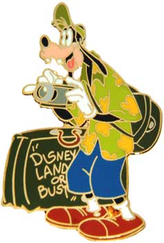 PP20362 - Alaska Airlines - Goofy Tourist - Spirit of Disneyland - PinPics
