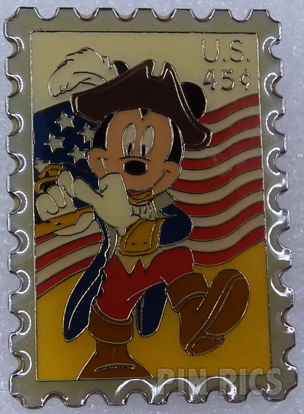 PP22434 - Japan - Colonial Mickey - Patriotic USA Stamp - JDS - PinPics