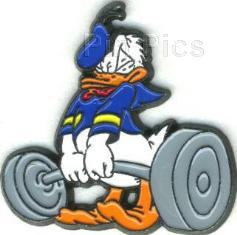 PP22943 - Donald Weightlifting - PinPics
