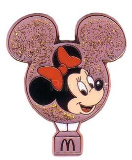 PP23345 - Bootleg - McDonald's - Hot Air Balloon (Minnie) Sparkle - PinPics