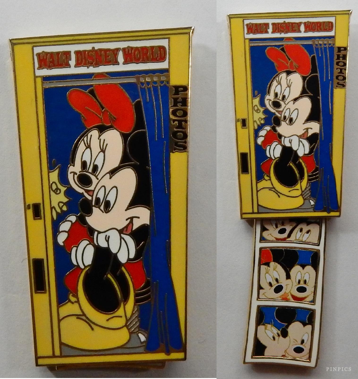 PP23817 - WDW - Mickey & Minnie - Photo Booth - Slider - PinPics