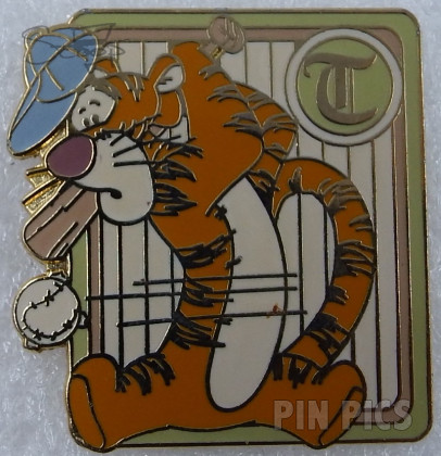 PP23732 - WDW - Tigger - 100 Acre Wood Baseball - Cast Lanyard Series 2 ...