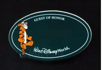 PP23890 - WDW - Tigger - Guest of Honor Name Badge - Cast - PinPics