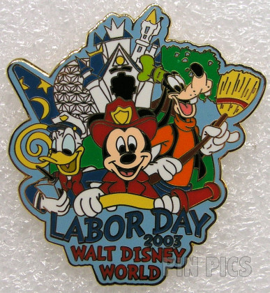 PP24553 - WDW - Mickey, Donald & Goofy - Labor Day 2003 - PinPics