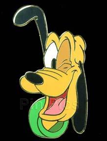 PP24247 - Disney Auctions - Pluto Expressions (Winking) - PinPics