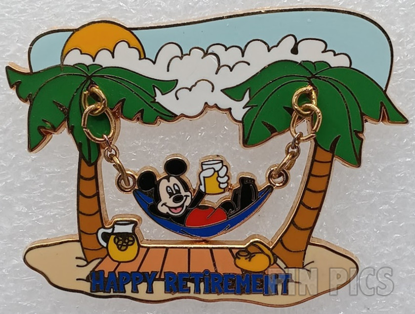 PP24961 - WDW - Mickey Mouse - Retirement - Happy Retirement - PinPics