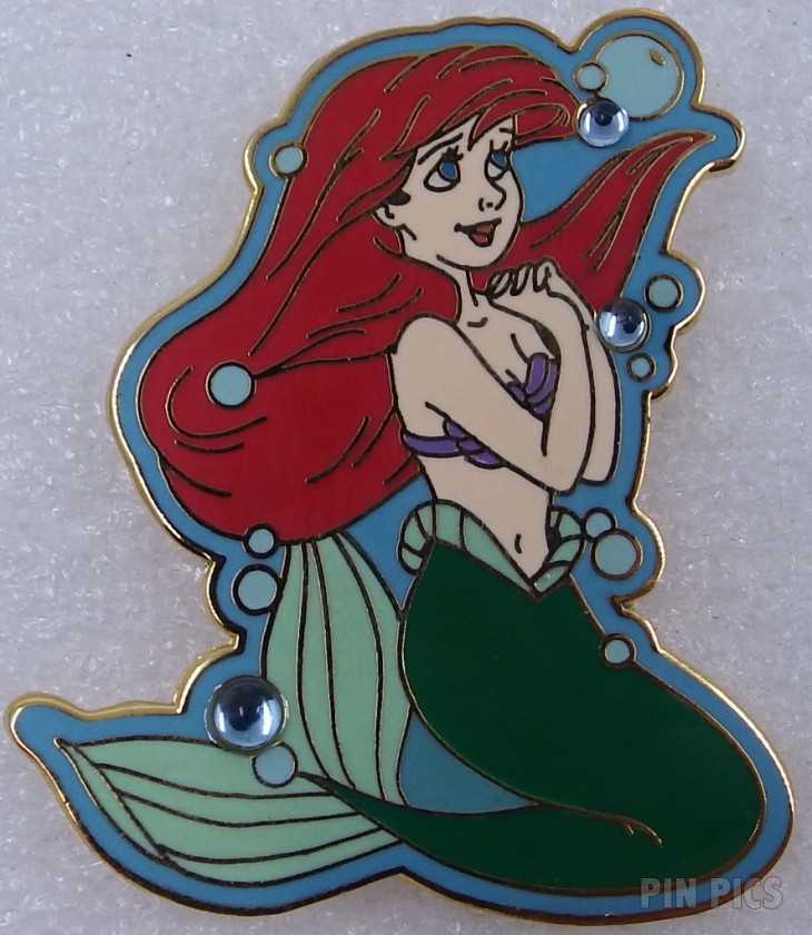 PP26765 - DCL- Ariel - Pin Trading Under the Sea Map - Completer ...