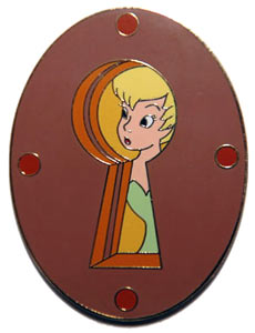 PP26881 - DA - Tinker Bell - Peering Through Keyhole - PinPics