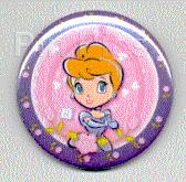 PP26950 - Button - Cinderella - PinPics