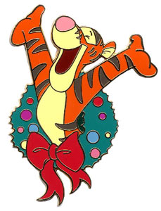 PP27438 - DA - Tigger Christmas Wreath - PinPics