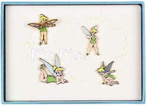 PP28099 - Disney Catalog - Tinker Bell (4 Pin Boxed Set) - PinPics