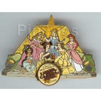 PP28830 - WDW - Princess Hand Prints - Lights, Camera, Pins #8 - PinPics