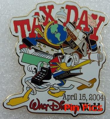 PP29631 - WDW - Donald Duck - Tax Day 2004 - PinPics