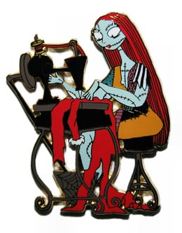 PP29642 - DA - Nightmare Before Christmas Sally at Sewing Machine - PinPics