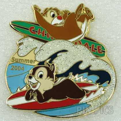 PP31417 - Japan - Chip and Dale - Surfing - Summer - PinPics