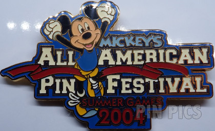 PP31600 - Mickey's All American Pin Festival (MAAPF) Summer Games 2004 ...