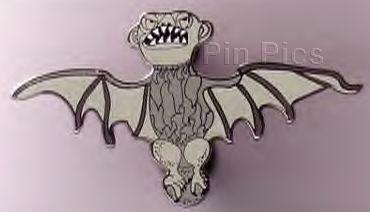 PP31375 - Haunted Mansion Bat Stanchion Gargoyle Pin - PinPics
