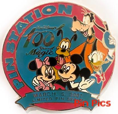 PP32297 - Japan - Fab 5 - Blue Pin Station Pin - 100 Years of Magic ...