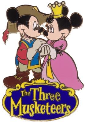 PP32353 - DA - The Three Musketeers (Mickey & Minnie) - PinPics