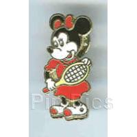 PP32953 - Walt Disney Productions Minnie Tennis Player - PinPics