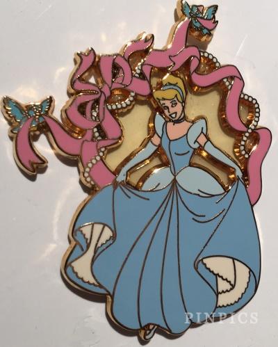 PP34805 - DA - Cinderella with Ribbons & Birds - PinPics