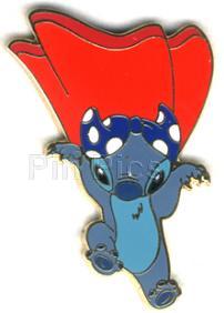PP35038 - DA - Superhero Stitch (6 Pin Set) -- Stitch Landing - PinPics