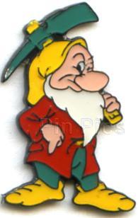 PP35230 - Grumpy with Green Pickaxe - PinPics