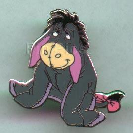 PP35400 - Eeyore Sitting (Grey) - PinPics