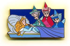 PP35627 - Disney Auctions - Aurora Asleep - PinPics