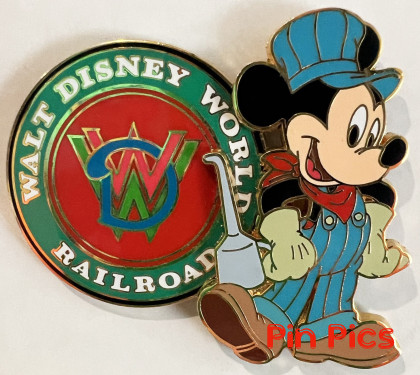 PP37372 - WDW - Walt Disney World Railroad (Engineer Mickey) - PinPics