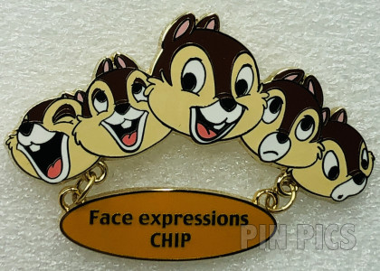 PP37286 - Japan - Chip - Face Expressions - JDS - PinPics