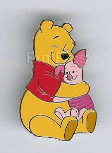 PP37150 - Disney Auctions - Pooh & Piglet Hugging - PinPics