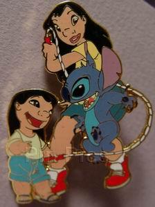 PP37414 - Disney Auctions - Jump Rope (Lilo, Stitch & Nani) - PinPics
