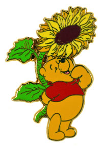 PP38024 - WDW - Pooh Sunflower (Surprise Release) - PinPics