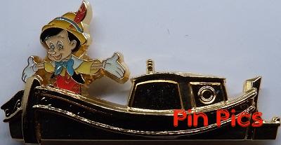 PP38484 - DLR - Pinocchio - Storybook Land Canal Boats - Golden Vehicle ...