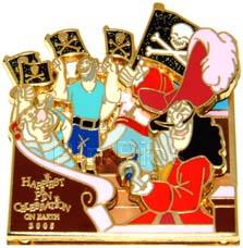 PP38396 - WDW - Happiest Pin Celebration On Earth (Captain Hook ...